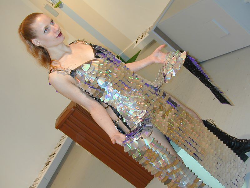 Eve's CD Dress | Flickr