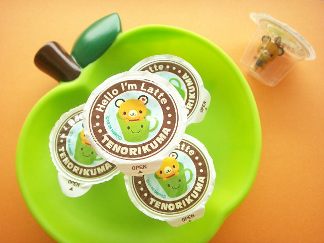 Kawaii Cute Tenorikuma Craft Charm in Small Cup Sanrio Japan - a photo ...