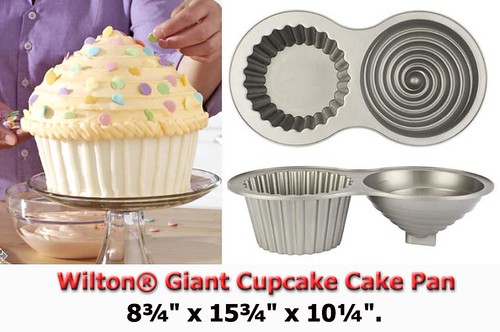 Wilton Giant Cupcake Cake Pan | this is wilton's new cupcake… | Flickr