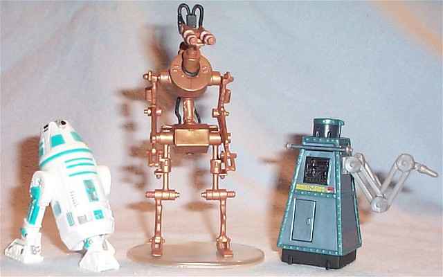 Star Tours Droids - Wave 2 | Wave 2 R4-M9, WEG-1618, & DL-X2… | Flickr