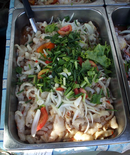 chicken-legs salad | In Thai: Yam tin gai. With onions, toma… | Flickr