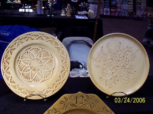 Chip Carved Plates by Marty Epping | mepping2 | Flickr