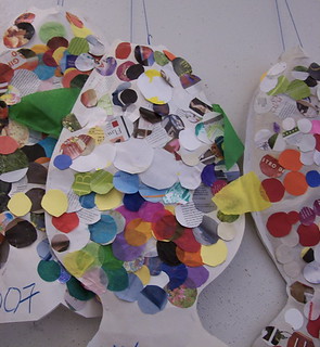 Koi Kites Summer Art Project For A Camp I Taught We Cut C… Flickr