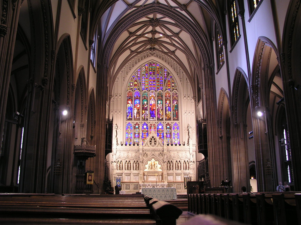 Trinity church, stained glass - a photo on Flickriver