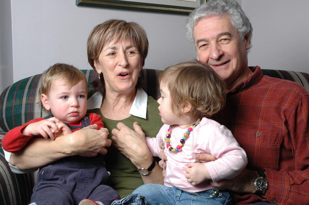 grandparents legault with etienne and arianne | davidseanlester | Flickr