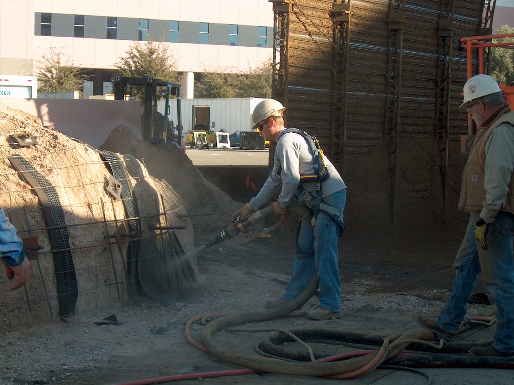 Stamped Concrete Spraying