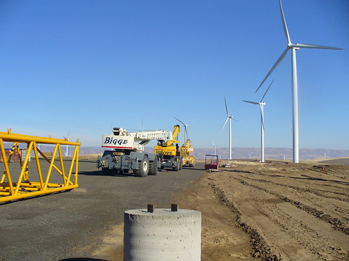 Biglow Canyon Wind Farm Still Under Construction | Dave Worth | Flickr