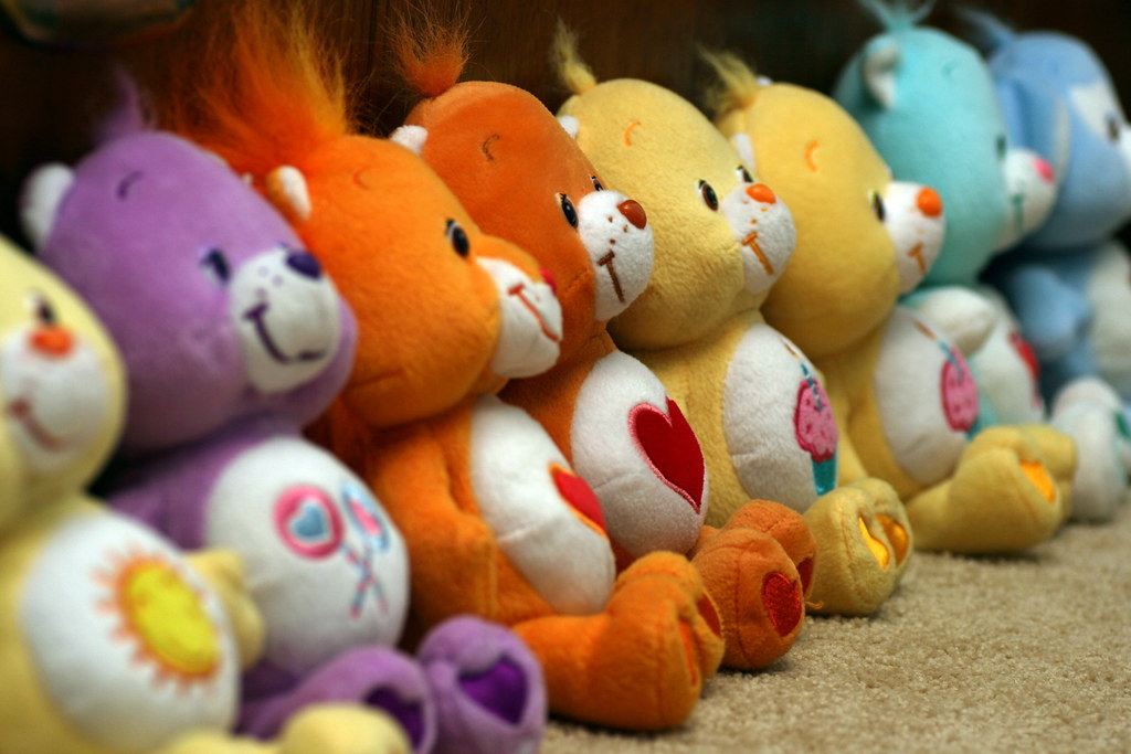 Care Bears line up | John Trainor | Flickr