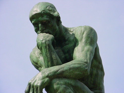 Close up of The Thinker | This is a closer look at Rodin's T… | Flickr