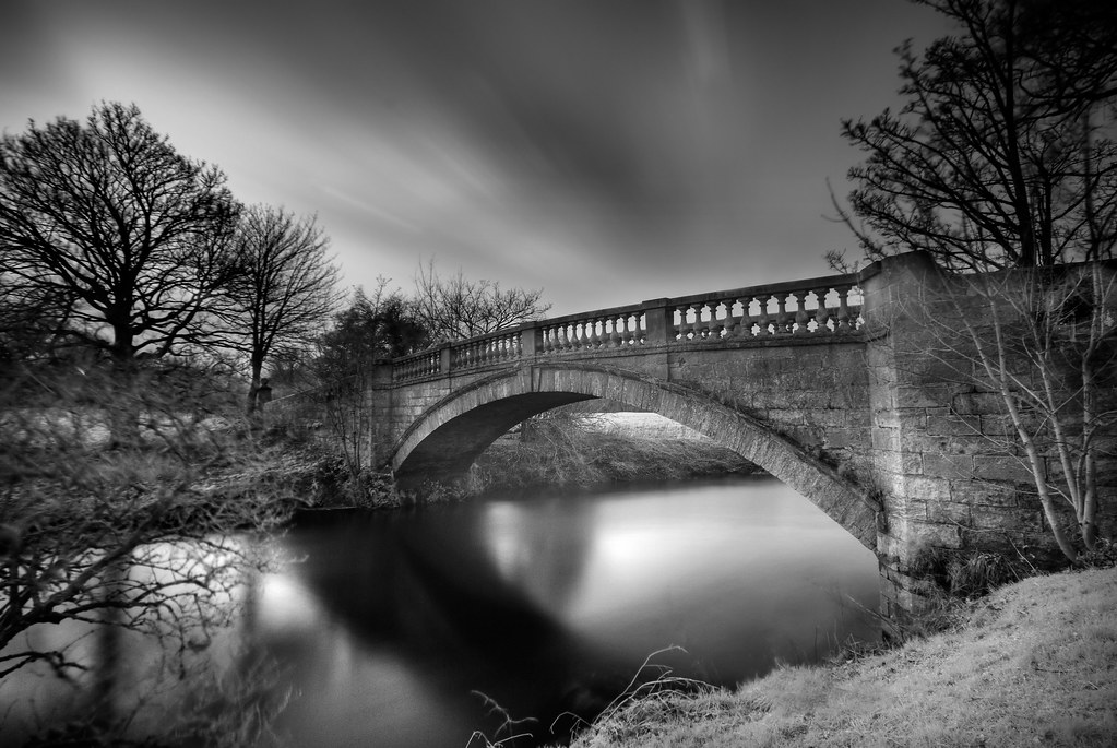 Bridge on the White Cart | 83 seconds @f/8 with R72 filter. | Flickr
