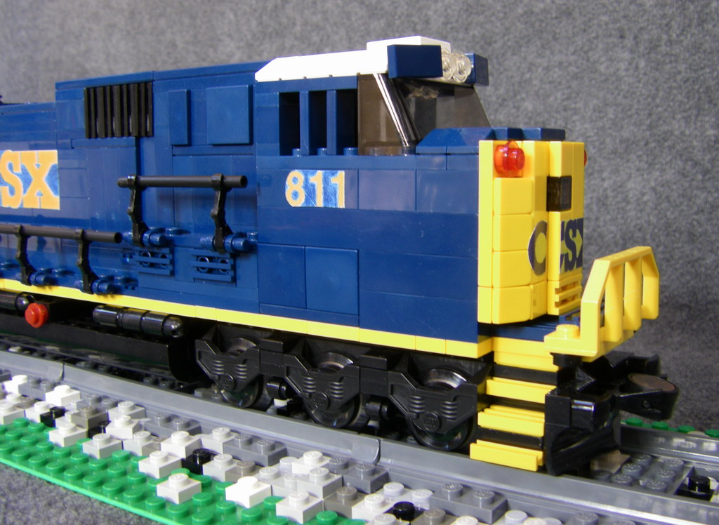 CSX SD80MAC nose right | Thanks again to Sava for the great … | Flickr
