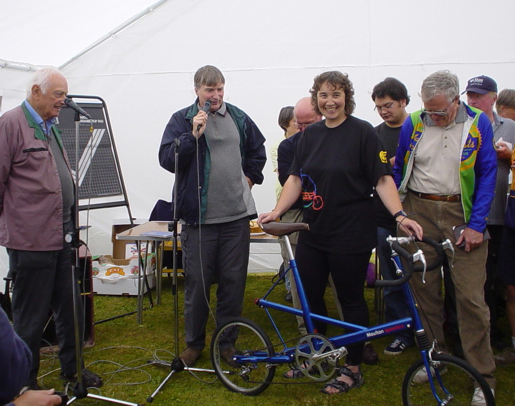 Pat Douglass and her works built machine | special note....t… | Flickr