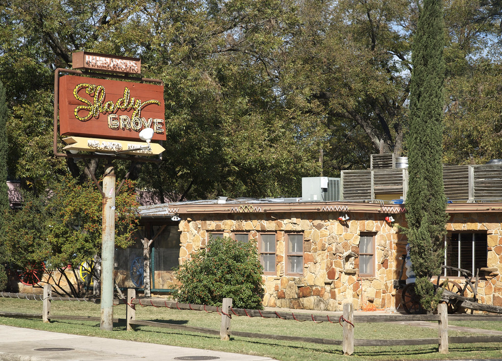 Shady Grove, Austin, TX | Rope font! | Debora Drower | Flickr