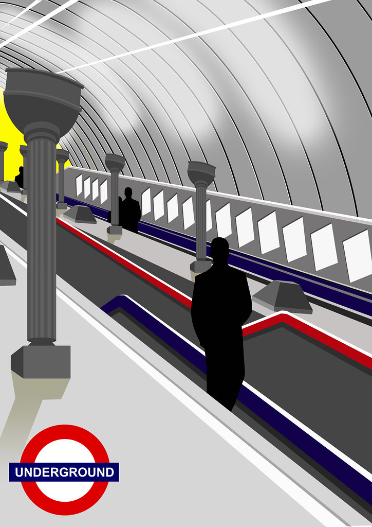 Underground Poster Underground Poster Giclee Printed Fine … Flickr