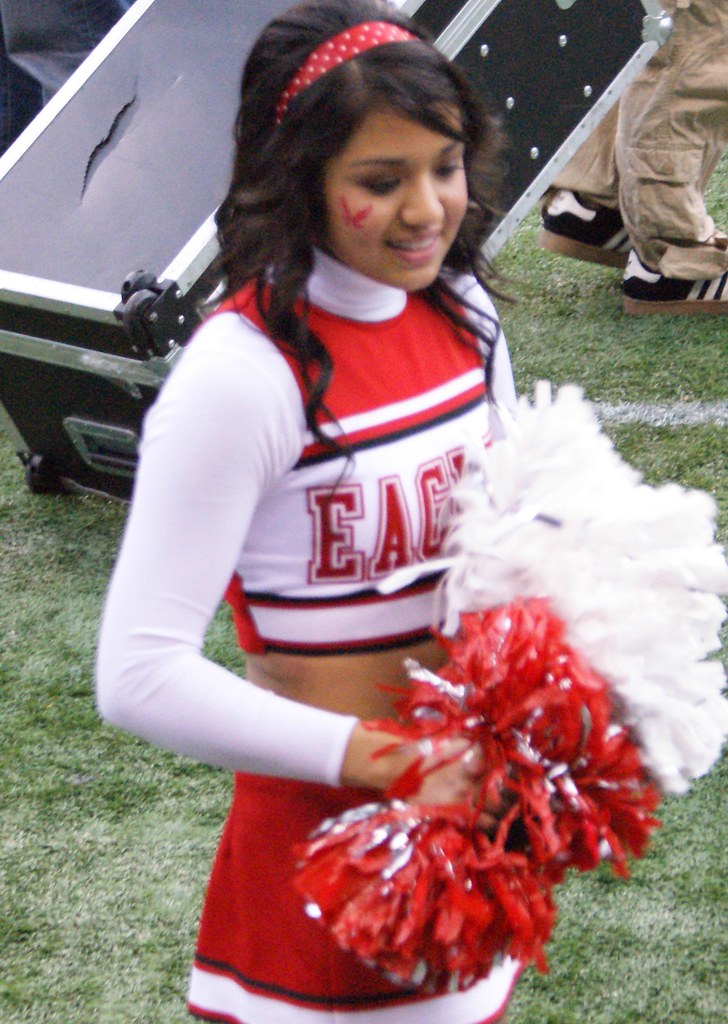 EWU cheerleader | MIKE | Flickr