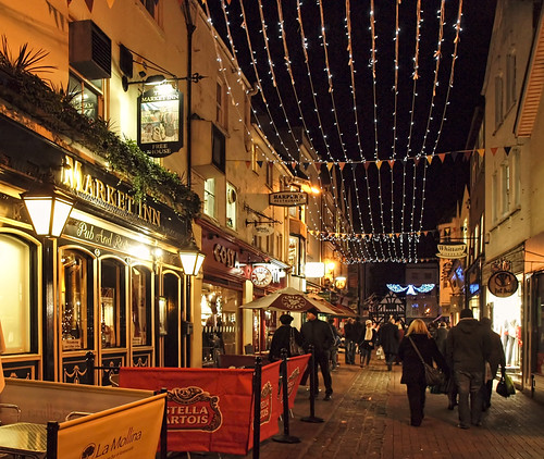 Christmas lights in Fish Row, Salisbury | Anguskirk | Flickr