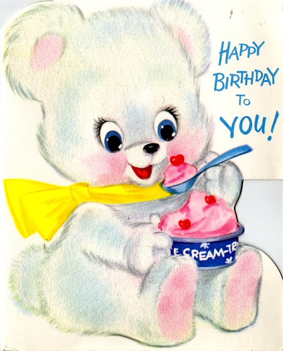 First Birthday Card 1959 | Valentine's Dundee/ Norcross New … | Flickr