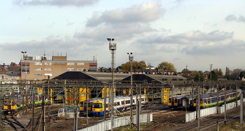 Willesden TMD | A view over the London Overground traction a… | Flickr
