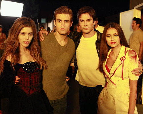 The Vampire Diaries | An exclusive behind-the-scenes glimpse… | Flickr