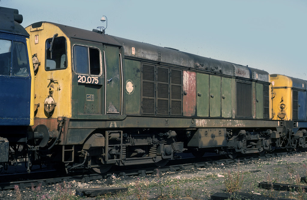 Class 20: 20075 Frodingham MPD | Green always suited the Cla… | Flickr