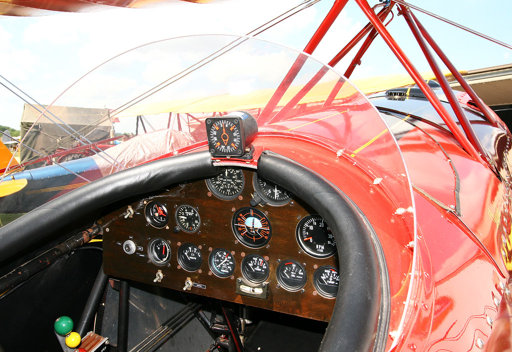 Steen Holt Skybolt (N827DH) | This is the classy cockpit of … | Flickr