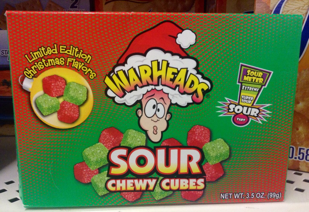 Warheads Sour Candy Cubes Christmas Edition | Warheads Sour … | Flickr