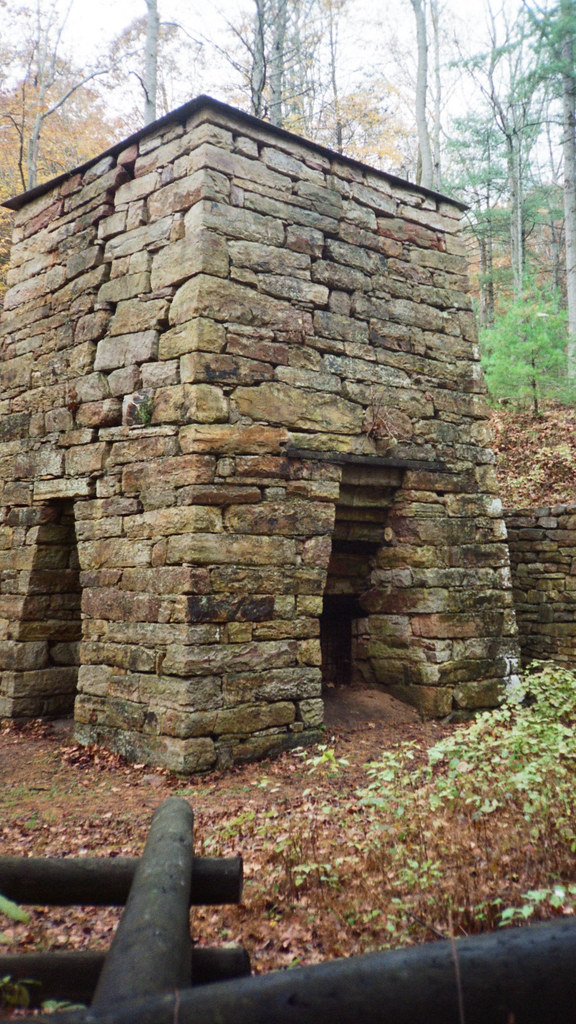 Roaring Run 10-30-13 | Iron Furnace from the Civil War era | P F ...