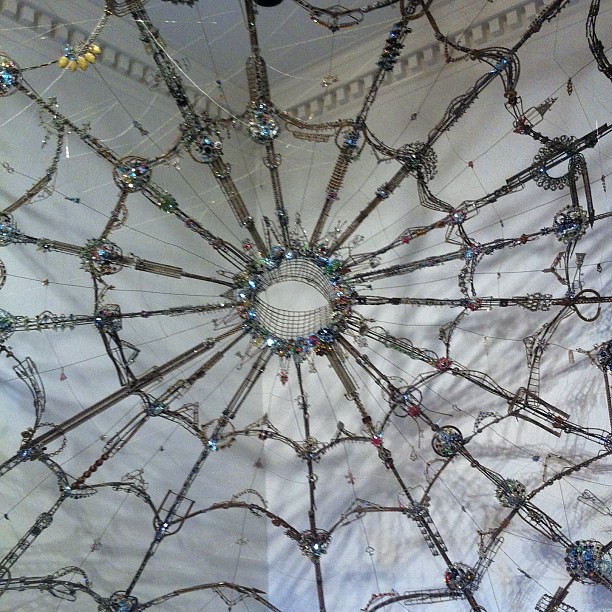 Detail of @mk2day #spiderweb #SCAD Kiah Hall #glennewallac… | Flickr