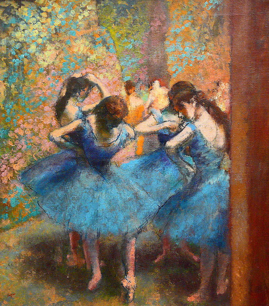 Edgar Degas Dancers In Blue Edgar Degas 1834 1917 Dans Flickr 2942