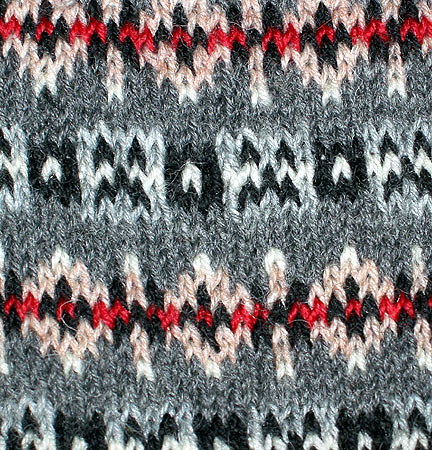 Simple Fair Isle socks - stitch detail | Mairi McK | Flickr
