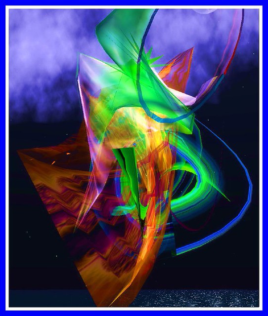 My colourful art work form Second Life | Peter Ellis | Flickr
