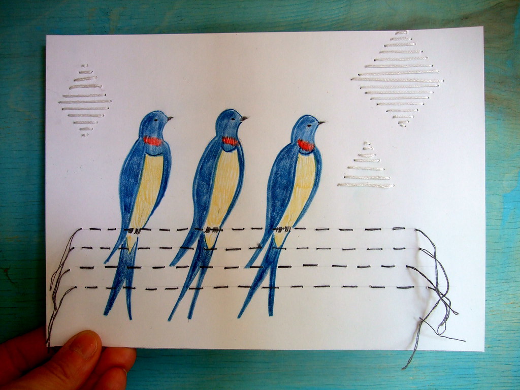 three little birds | inspired by the bob marley song | Margaret Oomen ...