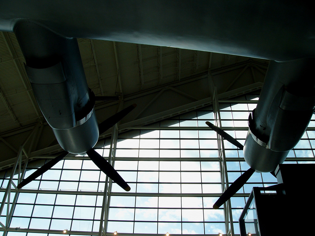 Evergreen - Spruce Goose propellers | The centerpiece or "cr… | Flickr