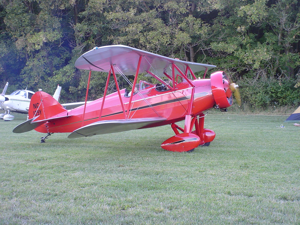 Lee Bottom Flying Field, 2008 | 1930 Waco RNF NC129Y | tshiverd | Flickr