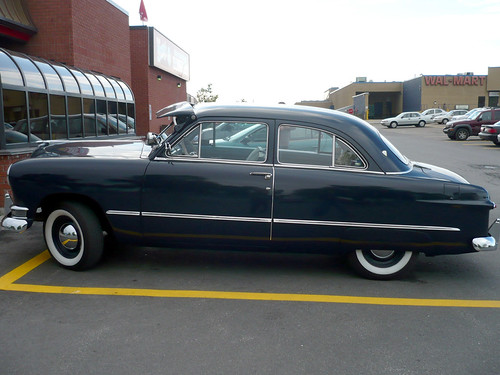 A Ford Meteor 2-door sedan. | "Meteor" was a marque, like Me… | Flickr