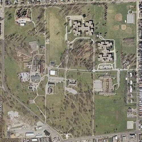 aerial photo taken 1985 | central state hospital, indianapol… | Flickr