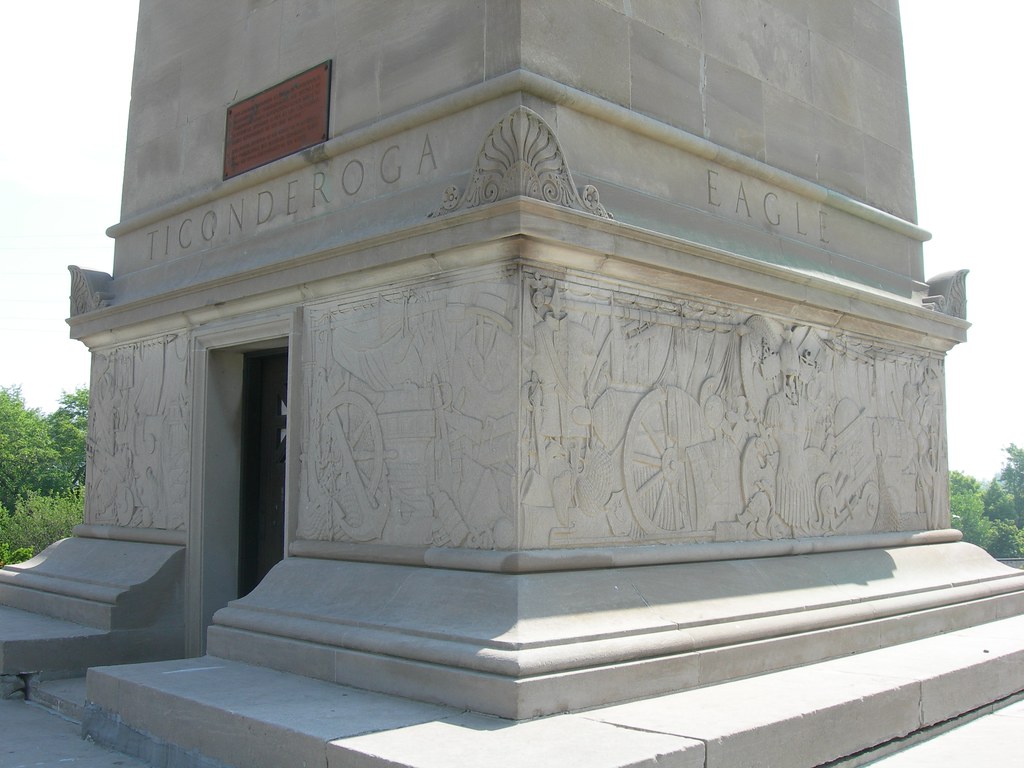 Base of MacDonough Monument | Plattsburgh, New York Historic… | Flickr