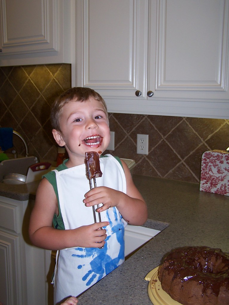 Helping Nana cook. | Mac Bird | Flickr
