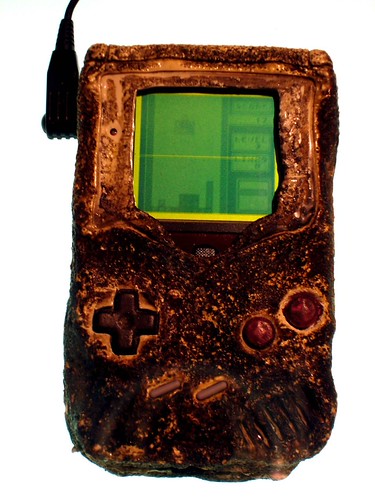 Game Boy damaged in Gulf War | The display card reads: GAME … | Flickr