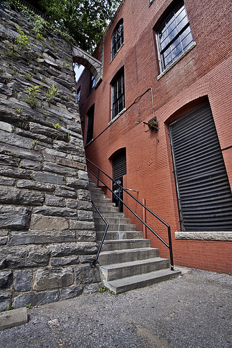 Georgetown Exorcist Staircase | The infamous "Exorcist Stair… | Flickr