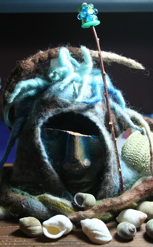 Rhode, a felt Oceanid | In Greek mythology, Rhode was one of… | Flickr