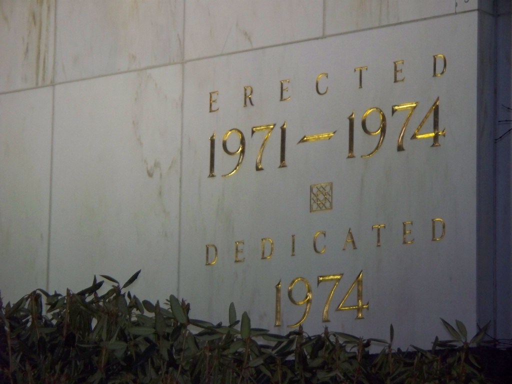 Washington LDS Temple Cornerstone | David Steele | Flickr