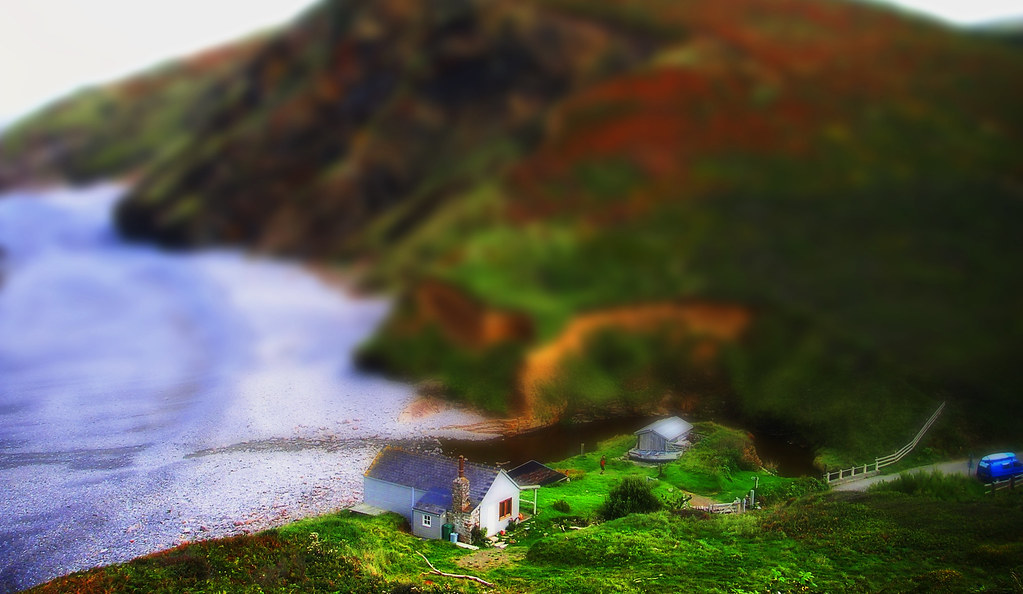 Millook beach, Cornwall tilt-shift | Millook beach Cornwall … | Flickr