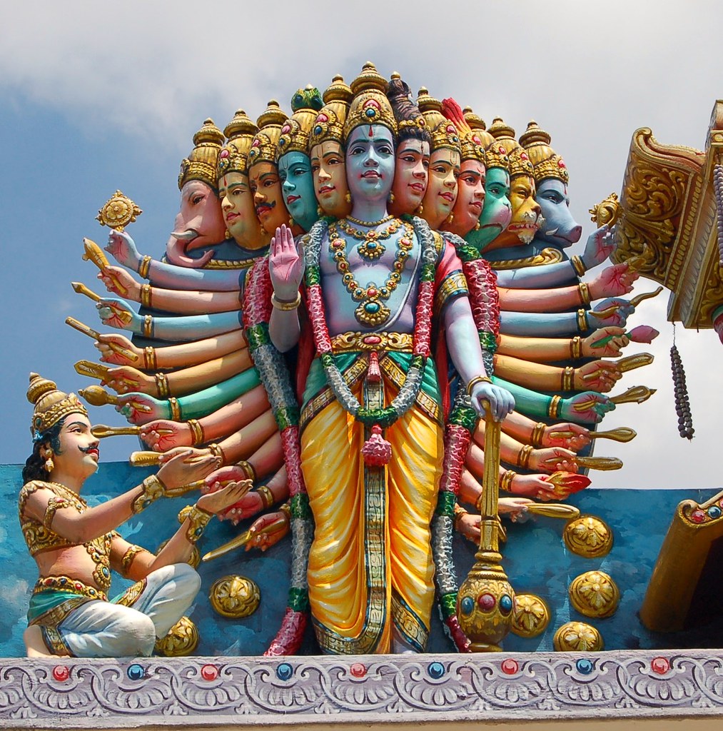 Hindu god | Hindu Temple, Singapore | Stefan Heinrich | Flickr