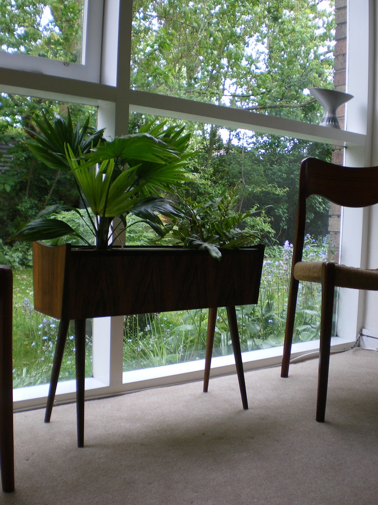 Mid Century Modern Outdoor Planters