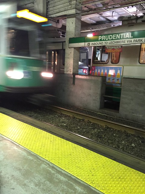 MBTA Green Line Trolley - a photo on Flickriver