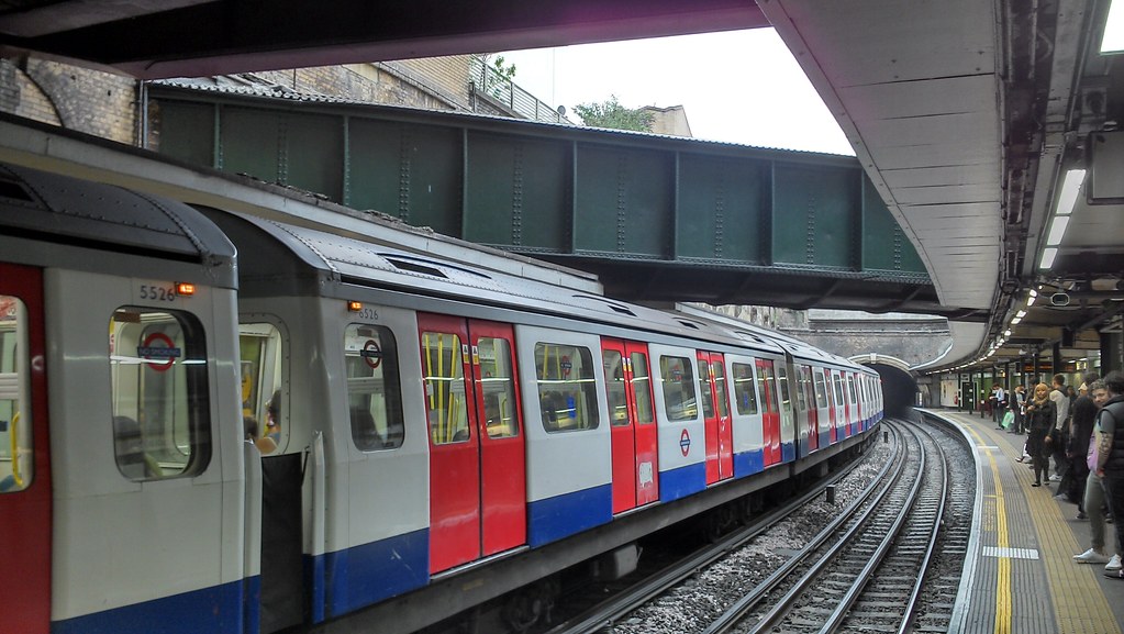 River Westbourne in a steel conduit | Sloane Square station | Flickr