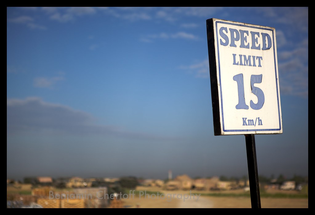 Speed Limit, Airport, Haiti | Traffic sign just off the flig… | Flickr