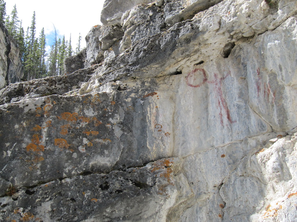 Millennium-old pictographs, believed to be painted by Ktun… | Flickr