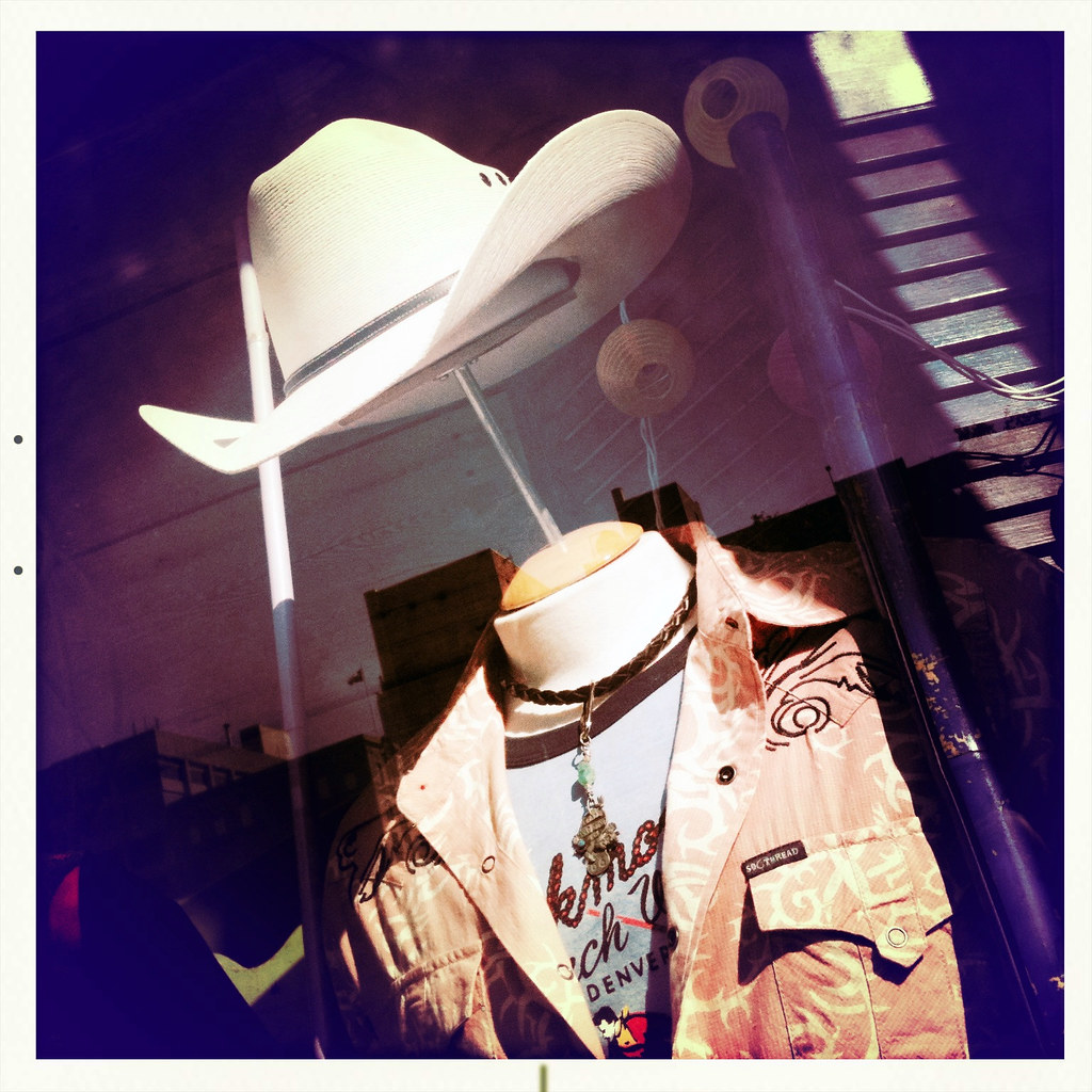 Western Wear Cowboy Hat Storefront Window Shopping Sundanc… | Flickr